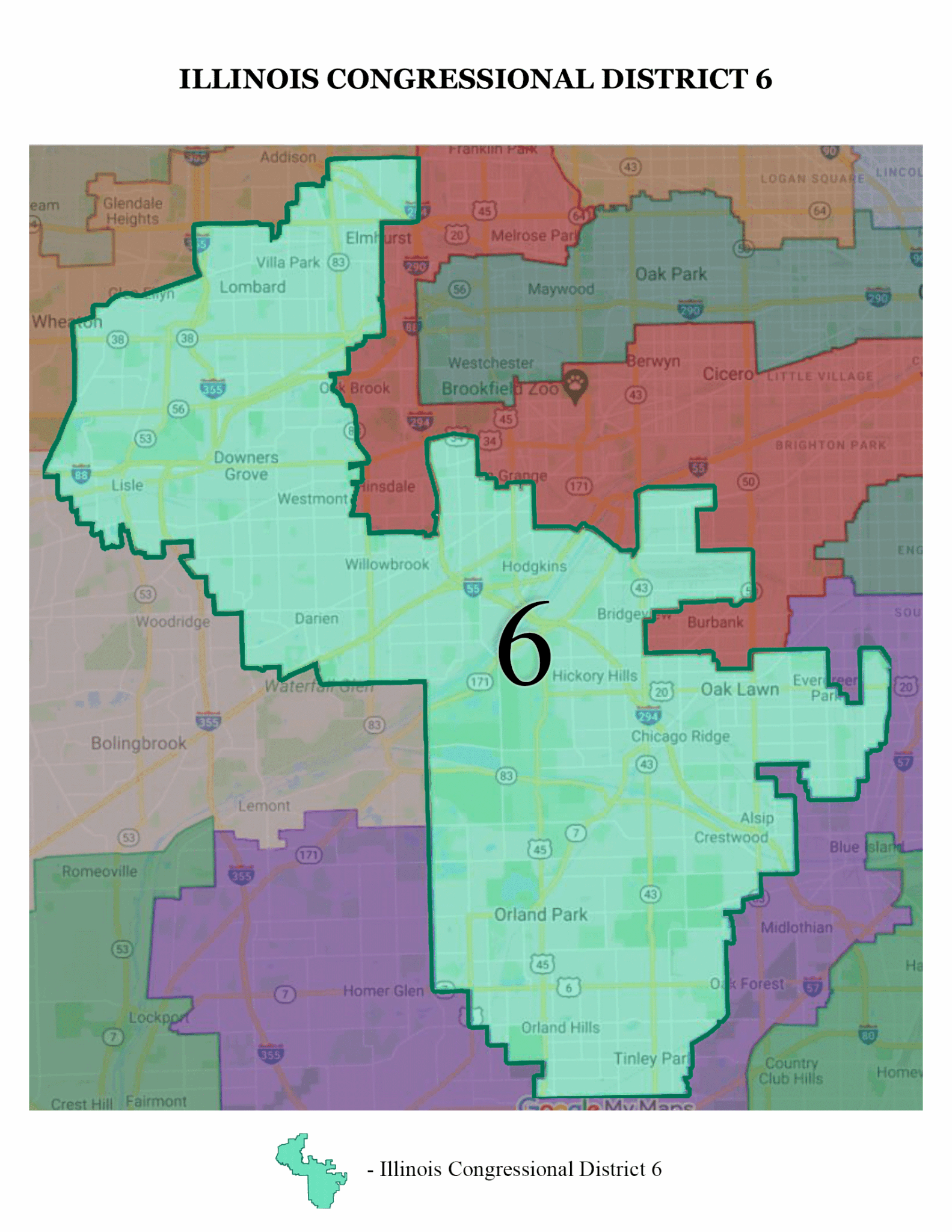 District 6 Map – Niki Conforti